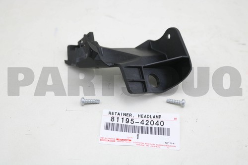 8119542040 Genuine Toyota RETAINER, HEADLAMP 81195-42040 | eBay