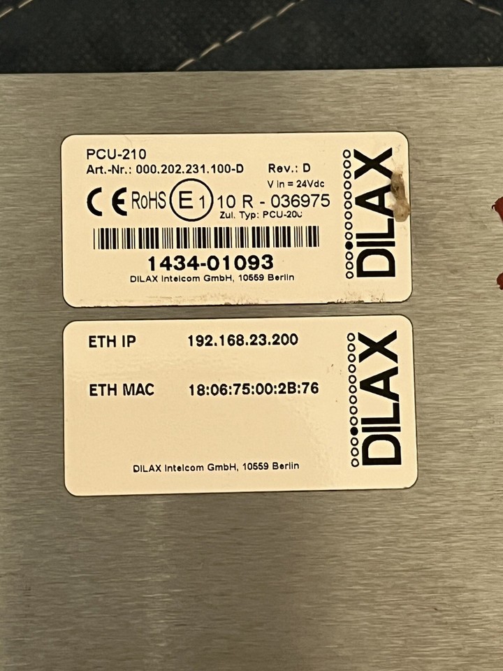Dilax PCU-210 Automatic Passenger Counting (APC) | eBay