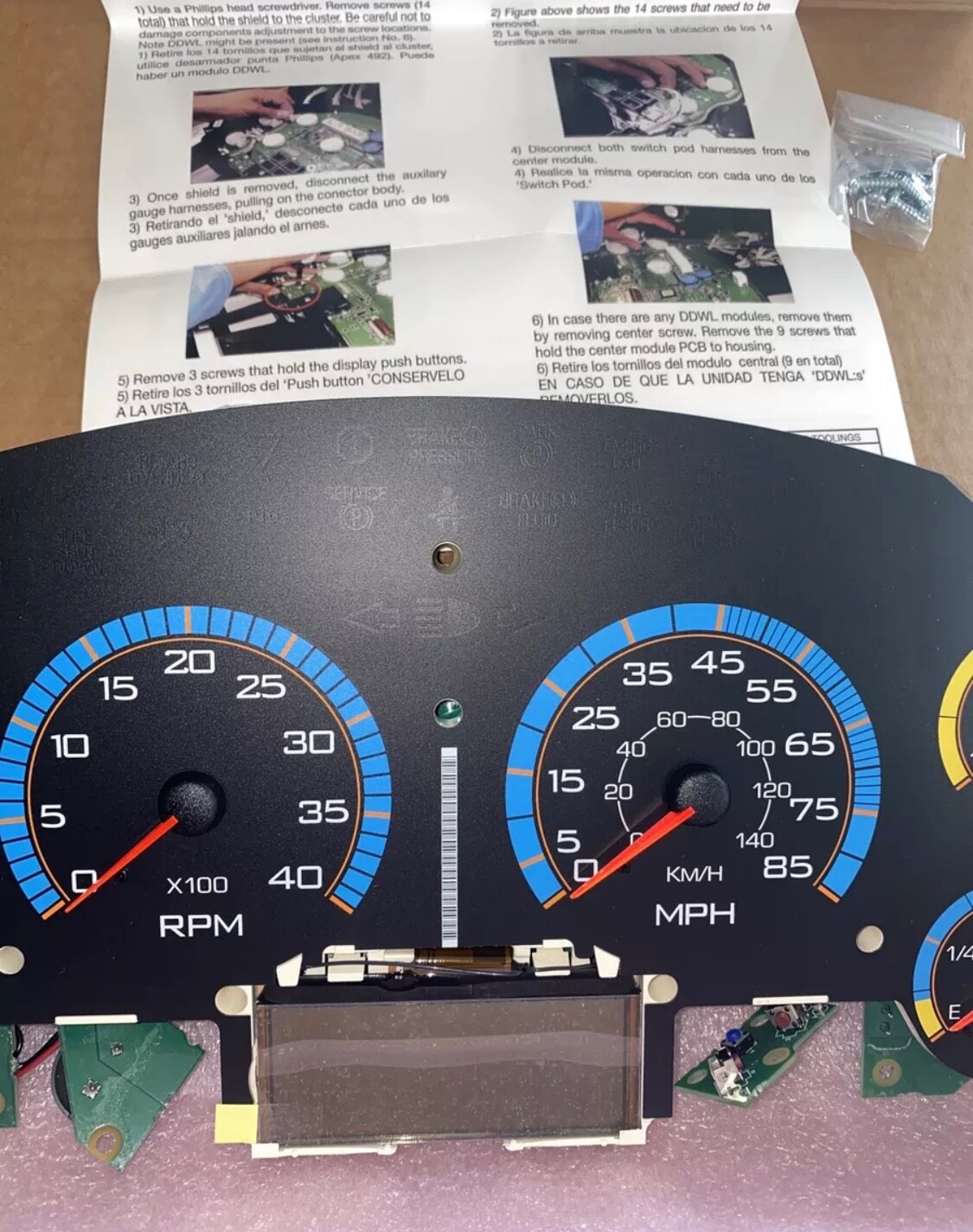 2602886C93 International 4300 Navistar Instrument Cluster for sale ...