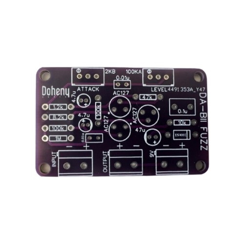 Fuzz Face Tone Bender MKII Guitar Effect Pedal PCB Distortion Vintage ...