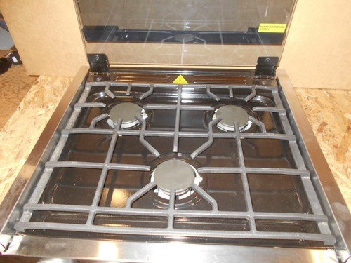 *GREYSTONE COOKTOP 3 BURNER BLACK WITH GLASS COVER CFRVH0B17 FREE SHIP ...