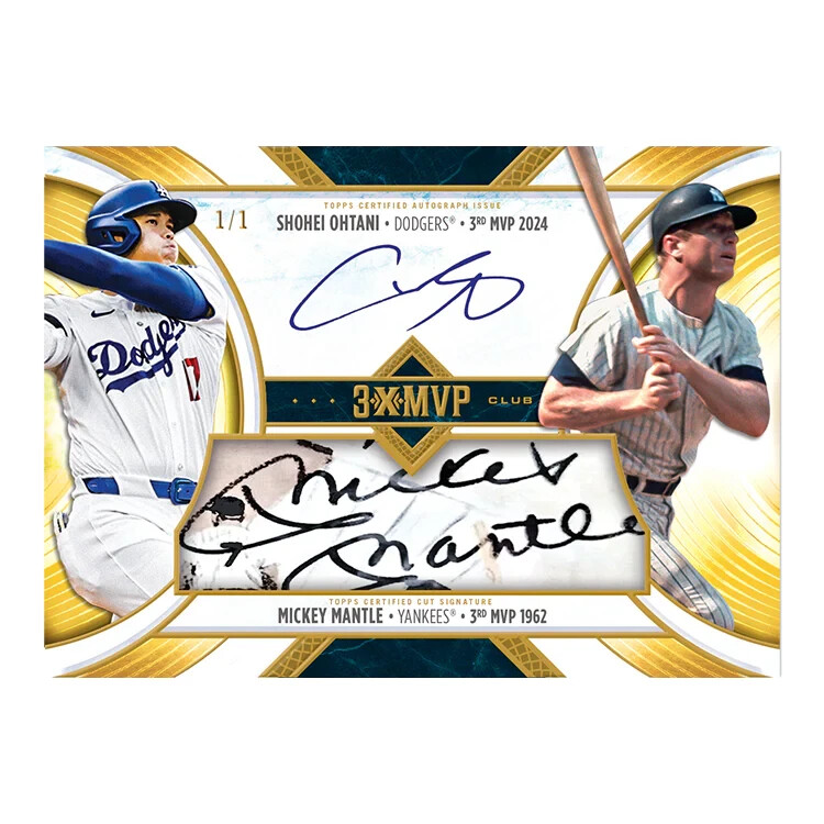 2025 Topps Welcome to the Club: 3X MVP - Shohei Ohtani AUTO | eBay