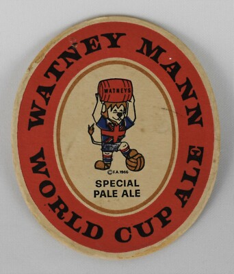 Vintage 1966 World Cup Ale Watney Mann Beer Mat | eBay