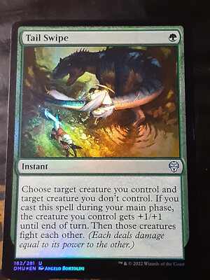 Tail Swipe FOIL , Dominaria United ,Near Mint , MTG, FREE SHIPPING | eBay