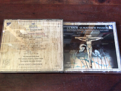 Bach - Matthäus-Passion [3 CD Box] ARCHIV Gardiner | eBay.de