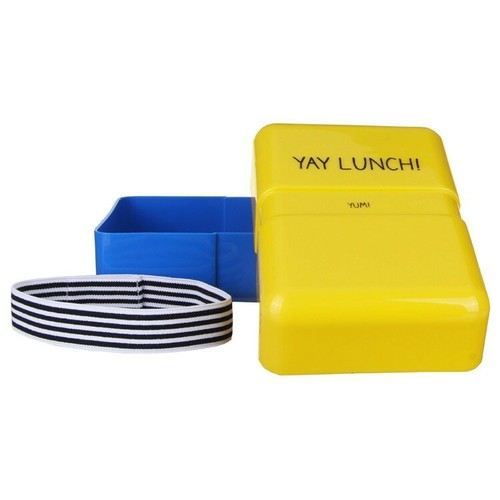 NEW Happy Jackson Lunch Box "Yay Lunch!" Kids Lunchbox Work School ...