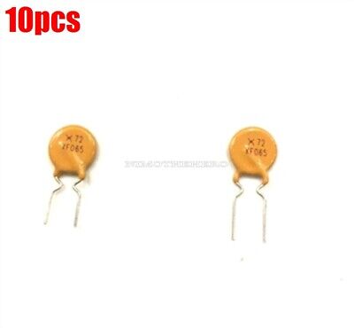 10Pcs Polyswitch Poly Switch Fuse Polyfuse Resettable 0.65A 72V 650Ma ...