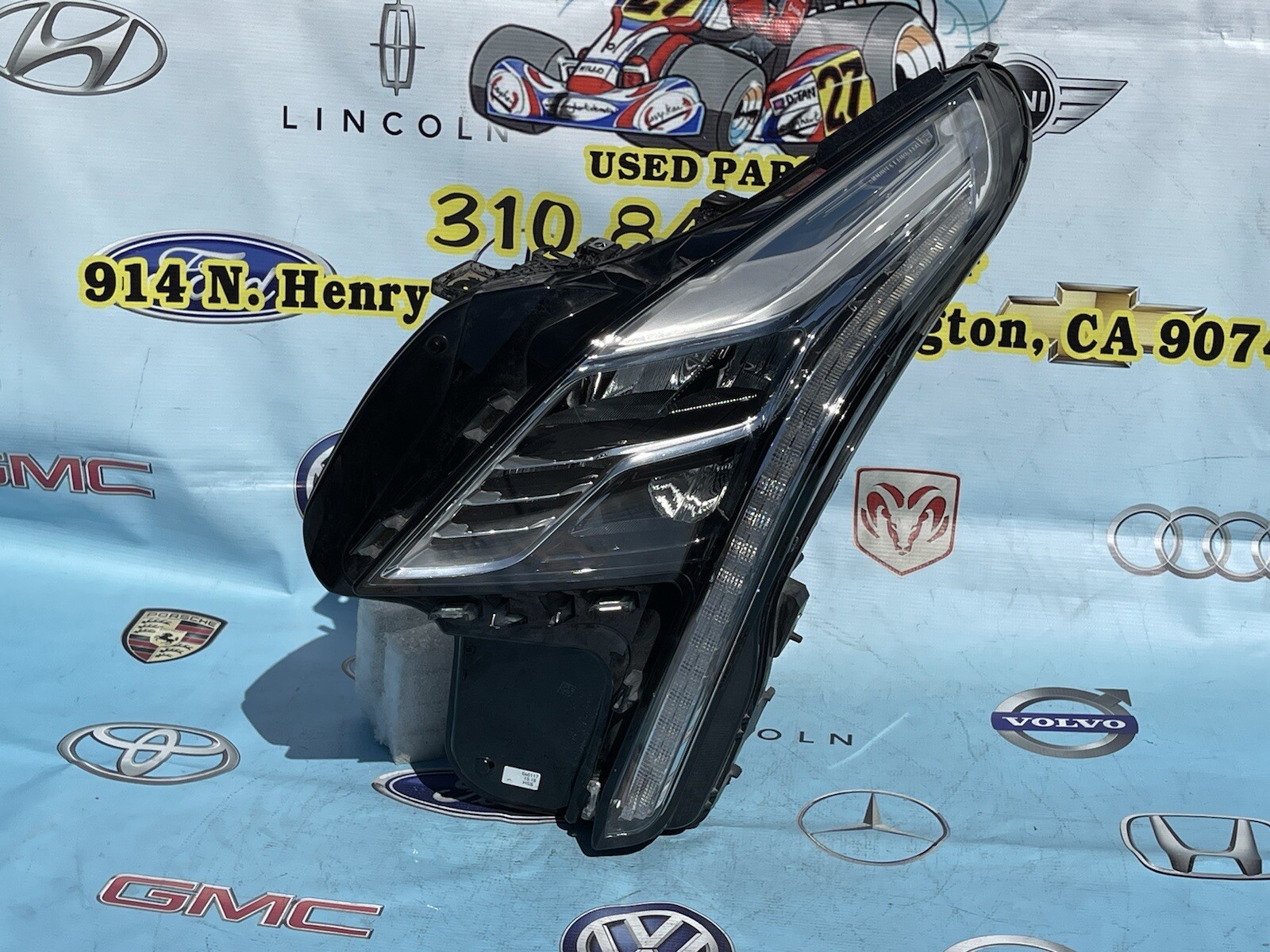 2016-2017-2018 Cadillac CT6 LH Left Full LED Headlight Complete ...