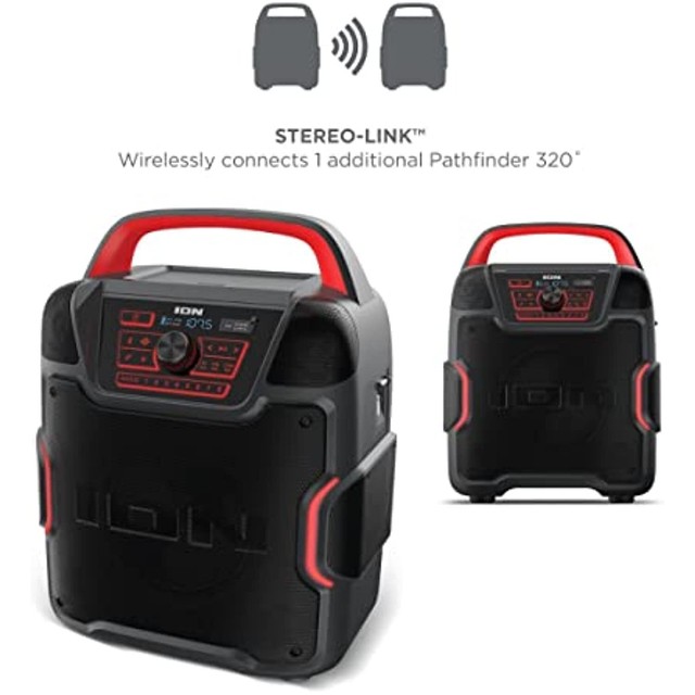 ION Audio Pathfinder-320 All Weather Bluetooth Speaker for sale online ...