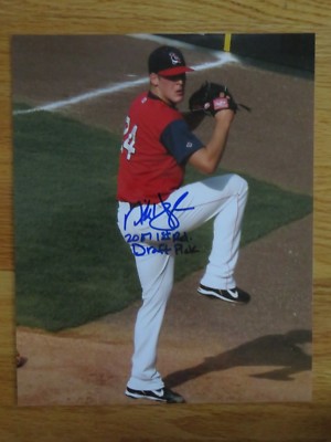 NICK HAGADONE signed 2007 1st Round Draft Pick 8x10 Photo BOSTON RED ...