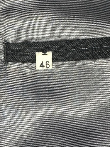 Yorkshire Square 2 Piece Wool Suit 46s 38 X 29 Dark Gray Striped | eBay