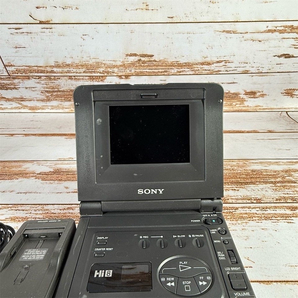Sony GV-A500 Hi8 Video8 8mm Video 8 Video Walkman VCR Deck Player ...
