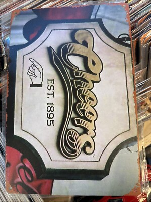 Cheers Bar Est. 1895 Tin Metal Sign 8x12 Inches Brand New | eBay