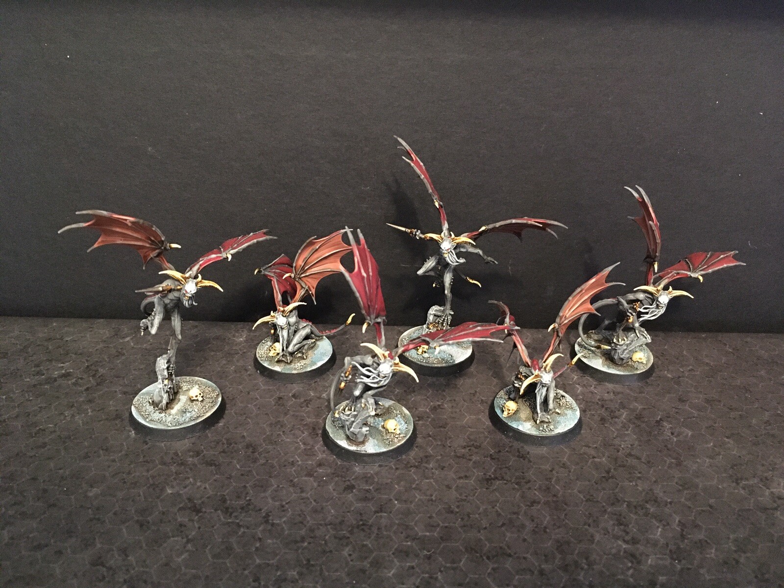 12 Chaos Beasts Furies Raptoryx WARCRY Painted COMMISSION AOS Sigmar ...