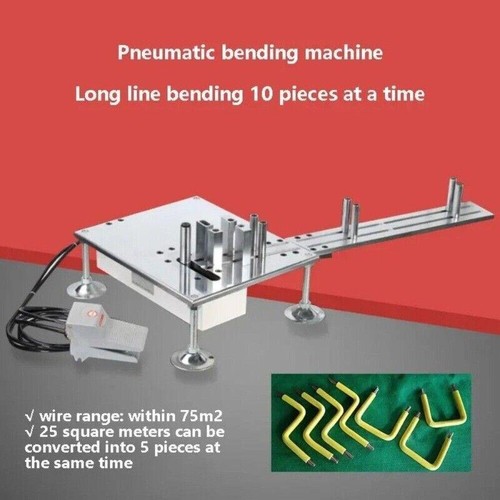 Stainless Steel Pneumatic Wire and Cable Bending Machine Small Multi ...