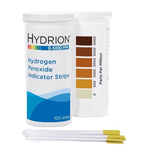 1PC hydrogen peroxide test strip 5000ppm HP-5000 | eBay