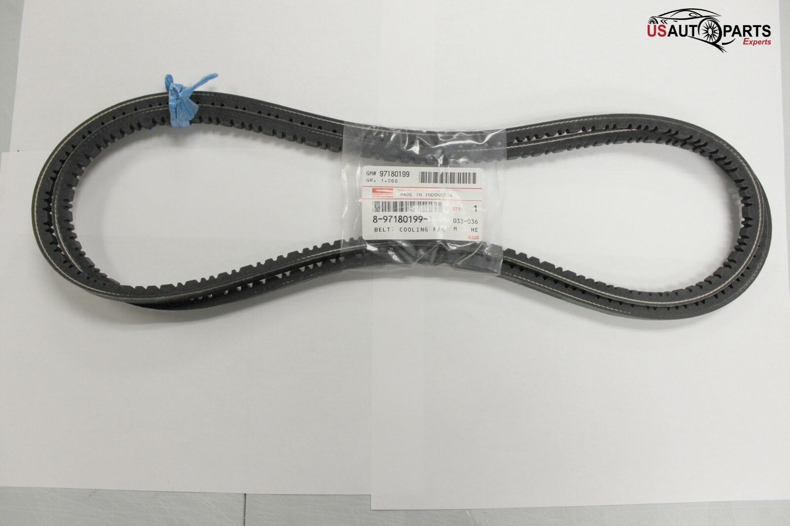 Genuine Isuzu Cooling Fan Belt For NPR NQR NRR 4HE1 4HG1T 4HK1 4.8L 4 ...