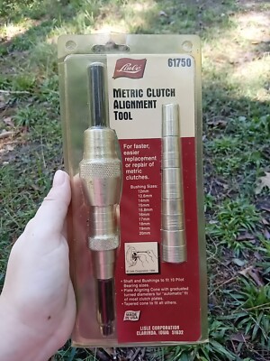 NOS Lisle 61750 Metric Clutch Alignment Tool Set Kit | eBay
