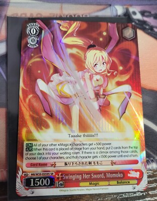 Swinging Her Sword, Momoko MR/W59-E059S SR English Near-Mint | eBay