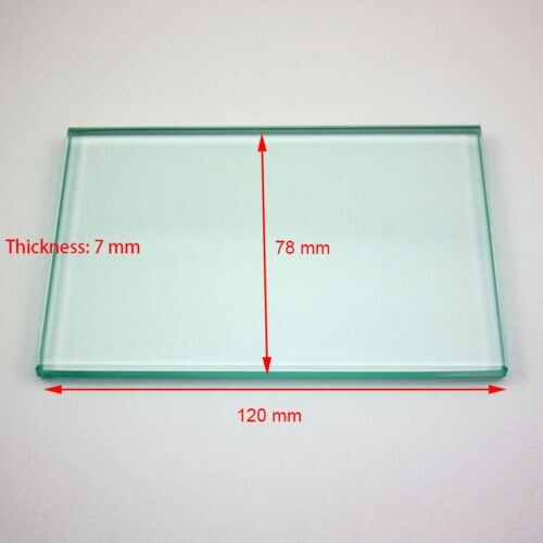 1 Pcs/Box Dental Lab Mixing Glass Slab Small 120*78*7mm for Mixing ...