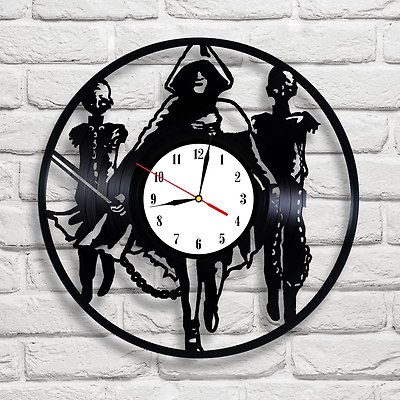 Walking Dead 5 design vinyl record wall clock home decor art club shop ...