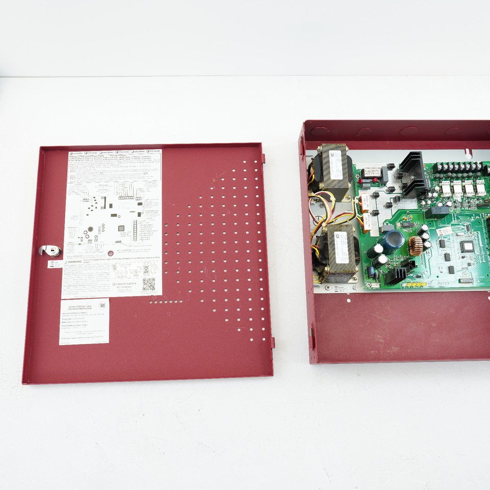 AS IS PARTS Fire Lite Honeywell FCPS-24FS6 Fire Alarm Power Supply ...