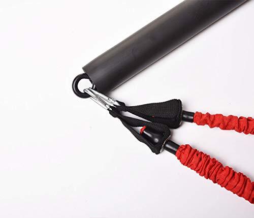 Portable Resistance Bands Bar Exercise Attachment 38" Max Load 800lb ...