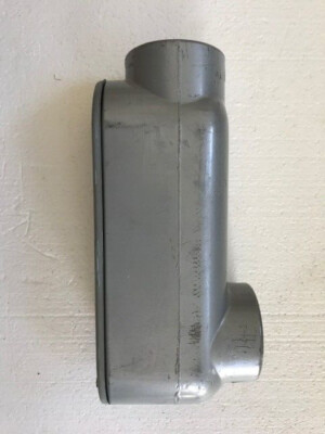 2" Conduit 90 degree junction box with cover, used | eBay