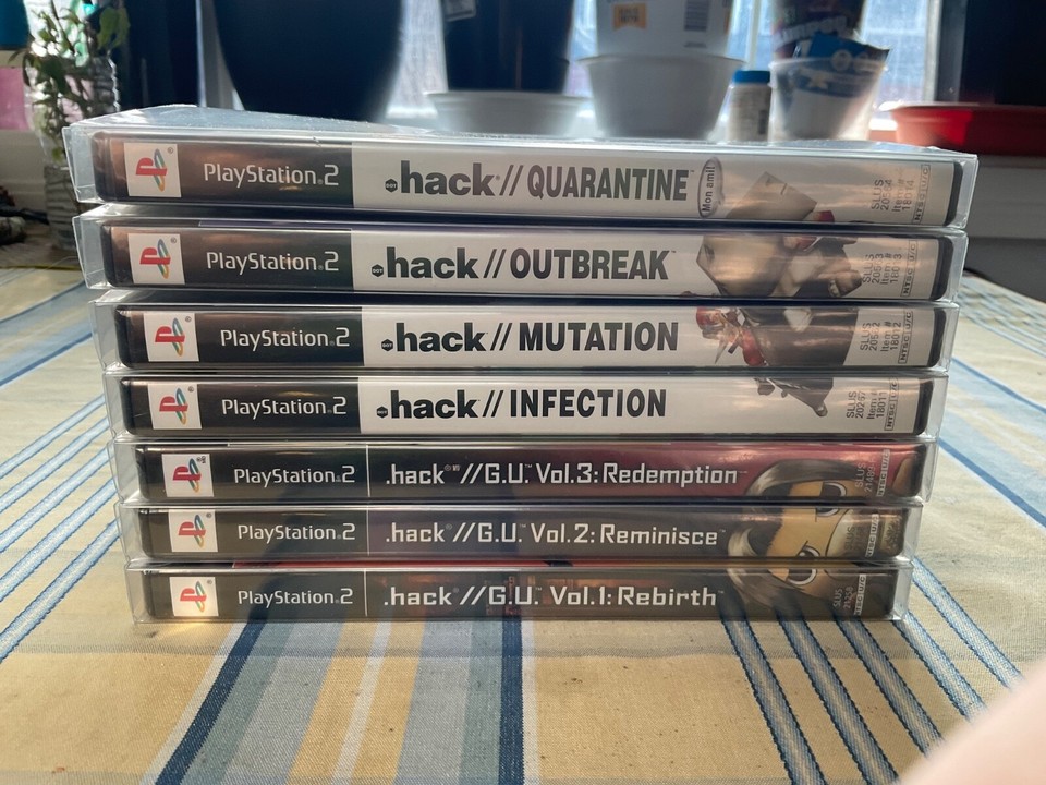 .hack and .hack GU series PS2 7 games All New Sealed 45557180119| eBay