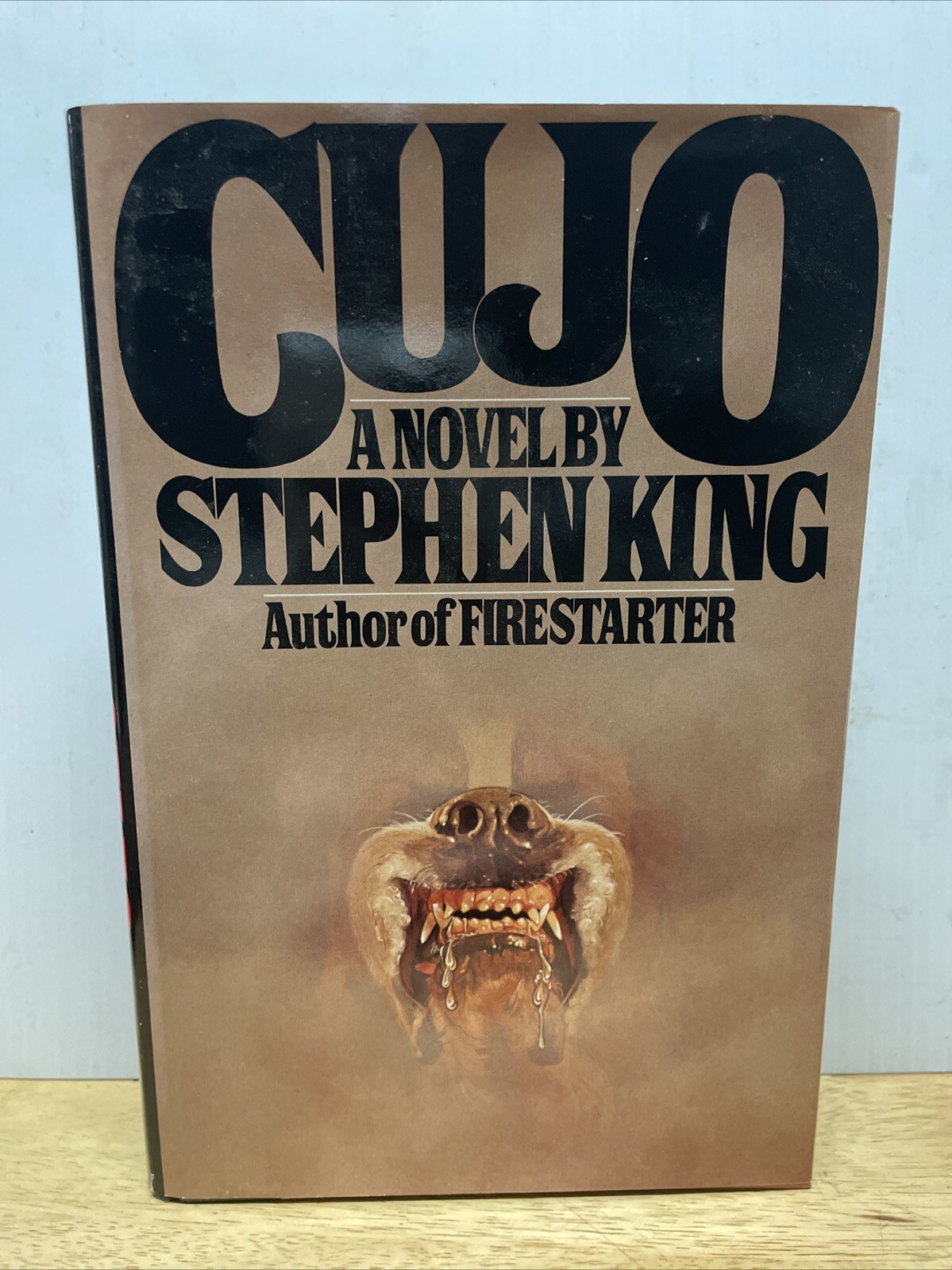 Stephen King CUJO 1981 Hardcover Dust Jacket 1s Edition 1st Printing ...