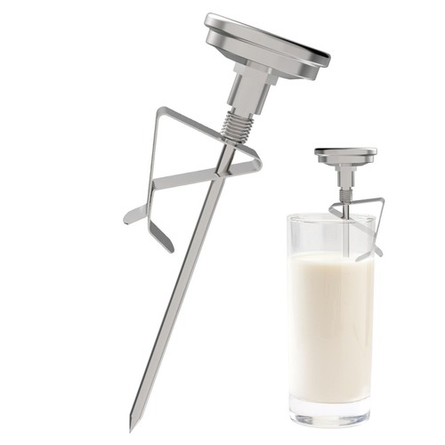 Milk Frother Temperature Gauge Stainless Steel Temperature Gauge with ...