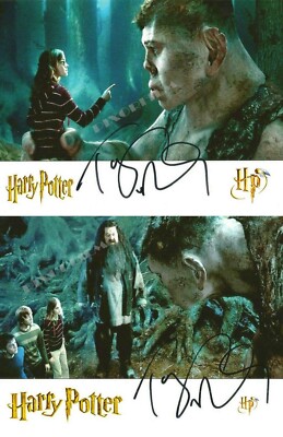HARRY POTTER 2 x AUTOGRAPH PHOTOS SIGNED TONY MAUDSLEY - GRAWP | eBay UK