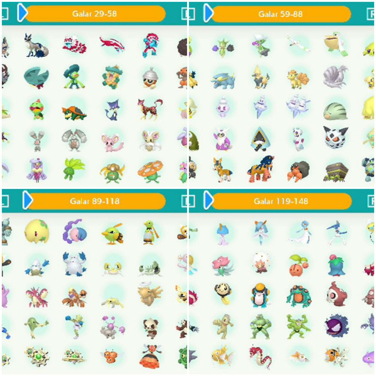 All Pokemon Names In Order With Pictures - Infoupdate.org