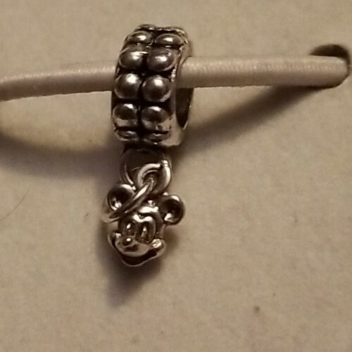 NEW SILVER SMALL DAINTY MOUSE CHARM BEAD LOT B8 | eBay