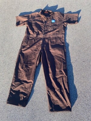 Vintage AMC Chrysler Factory Plant Coverall Overall Work Wear 56 ...