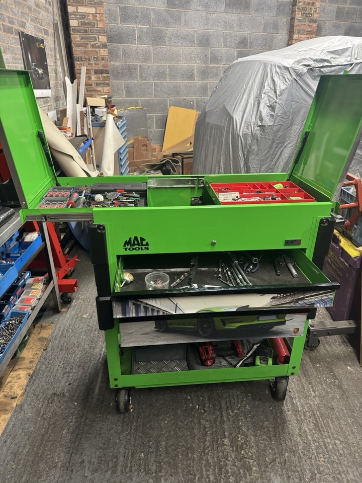 Mac Tools Utility Cart trolley box | eBay UK