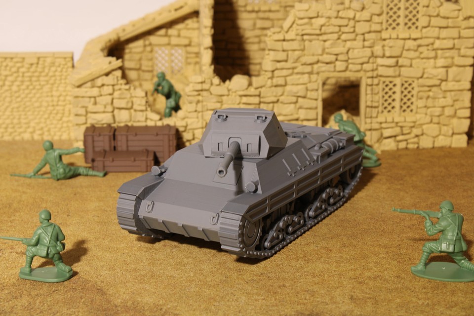 P26/40 — WWII Italian Tank | 1/32 (54mm)–1/56 (28mm) Scale Model | eBay