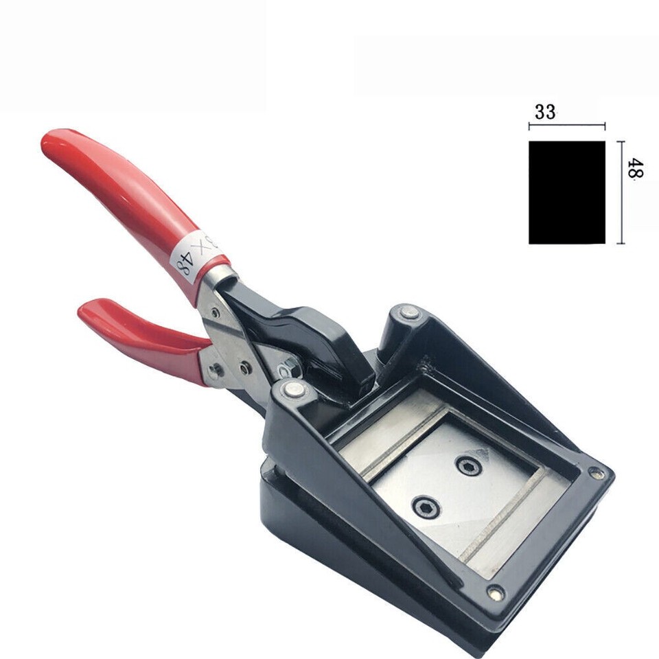 NEW Portable Photo Pic Passport ID Caard Cutter Puncher 50x50mm Cutting ...