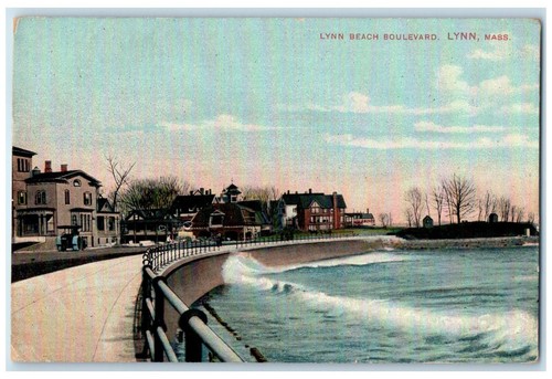 1908 Lynn Beach Boulevard Lynn Massachusetts MA Antique Posted Postcard ...