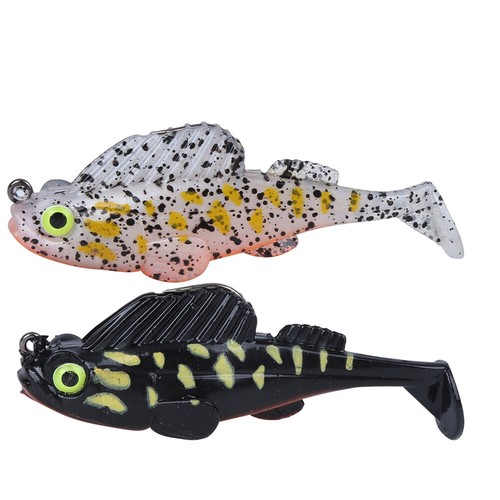 New 7cm Artificial Simulation Mudskipper Soft Fishing Lure Bait Anti ...