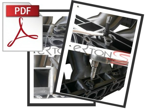 SWIRL FLAPS RUNNER ROD REPAIR REBIULD KIT FOR MERCEDES W163 ML W203 ...