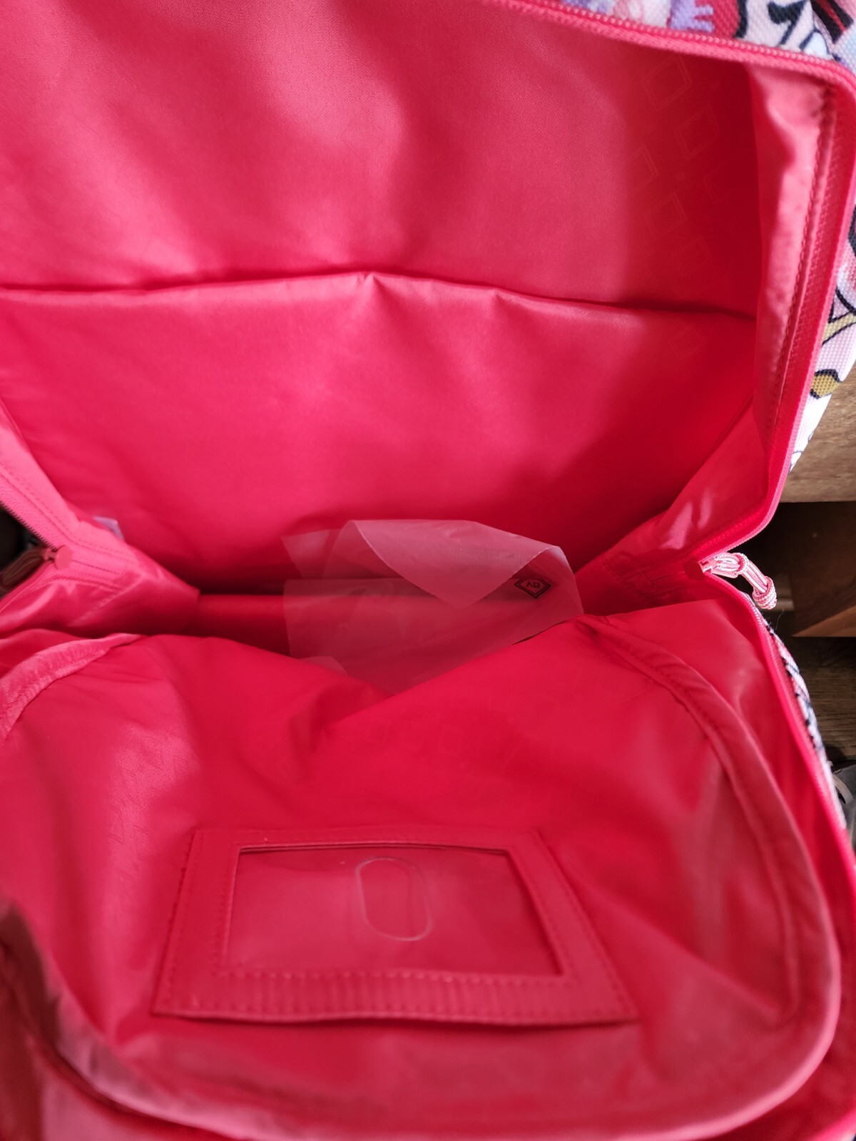NWT Vera Bradley Lighten Up Study Hall Backpack, Foxwood Blush Pattern | eBay