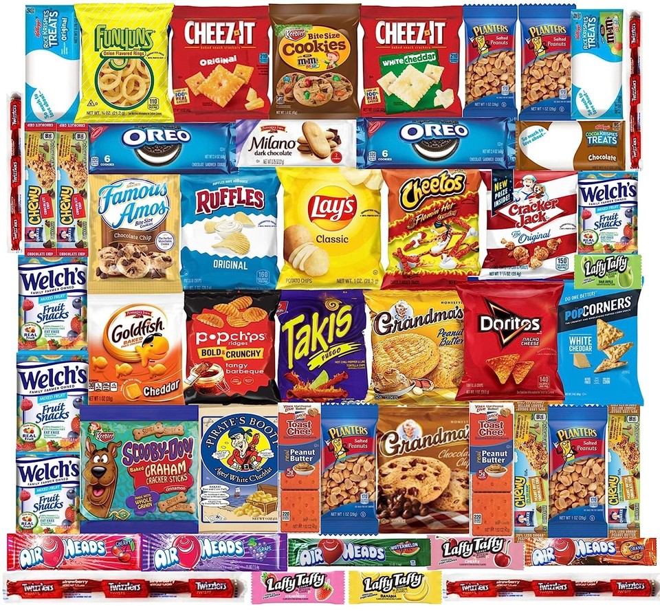 Ultimate Variety Sampler Care Package, Gift Package, Snacks, Chips ...