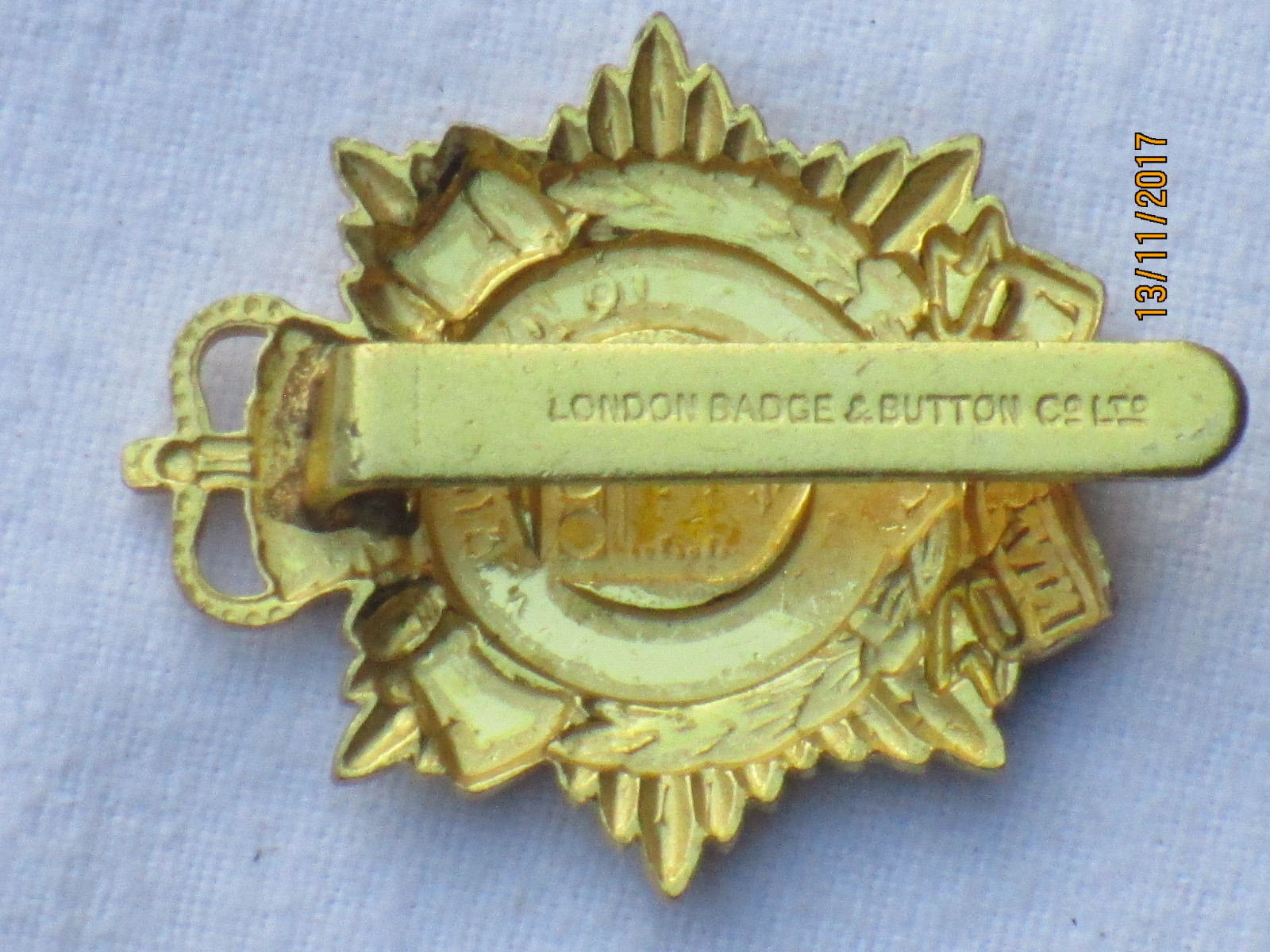 Royal Logistic Corps, RLC,Messing Barettabzeichen,GB, London Badge ...