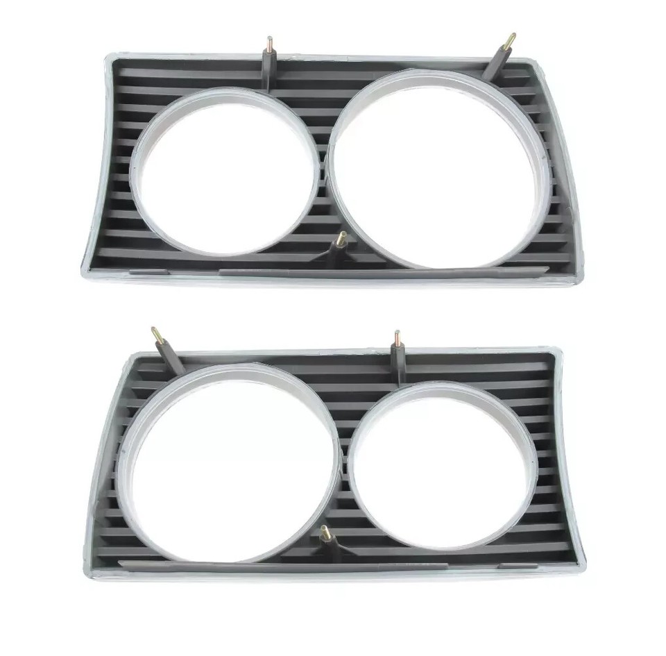FOR Mercedes 240D 280E 300D 300TD Headlight Doors Covers Frames Bezel ...