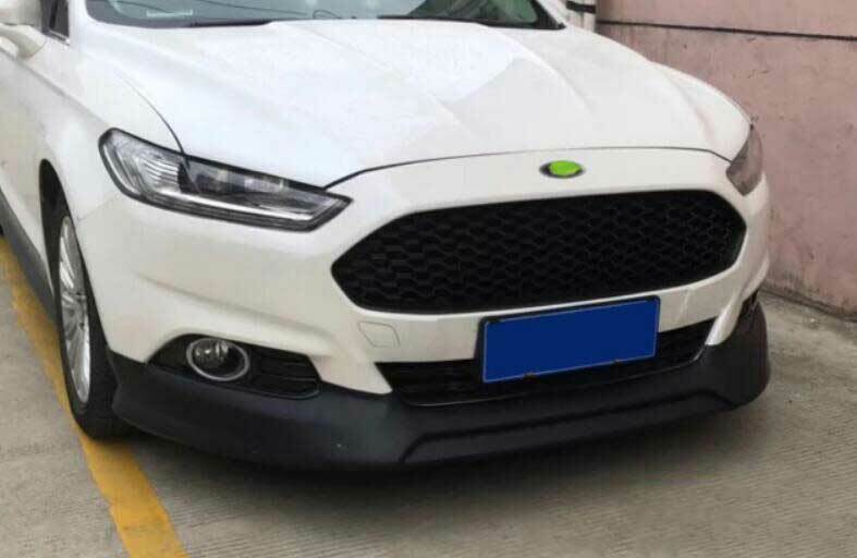 For Ford Mondeo Fusion 2013-2016 Primer Black Front Bumper Lip Spoiler ...