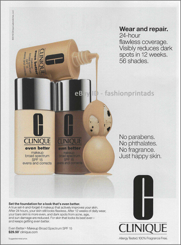Clinique Magazine Ads