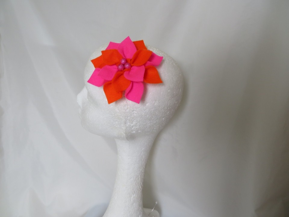 Multi Colour Flower Floral Vintage Wedding Hair Clips Retro Comb Clip ...