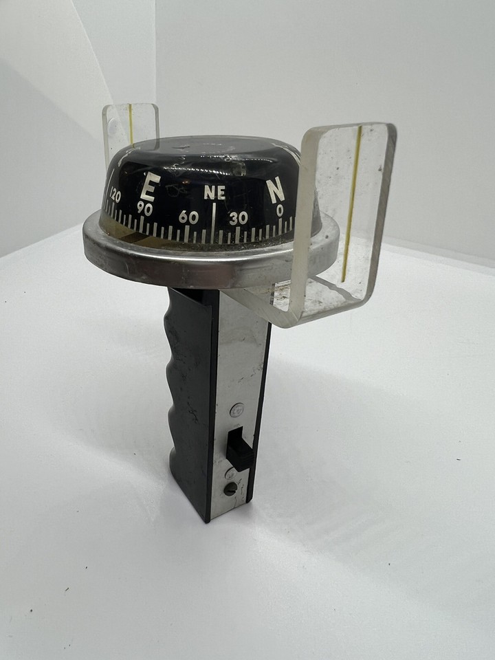 Airguide Chicago USA Vintage handheld rare Nautical Boat Compass | eBay