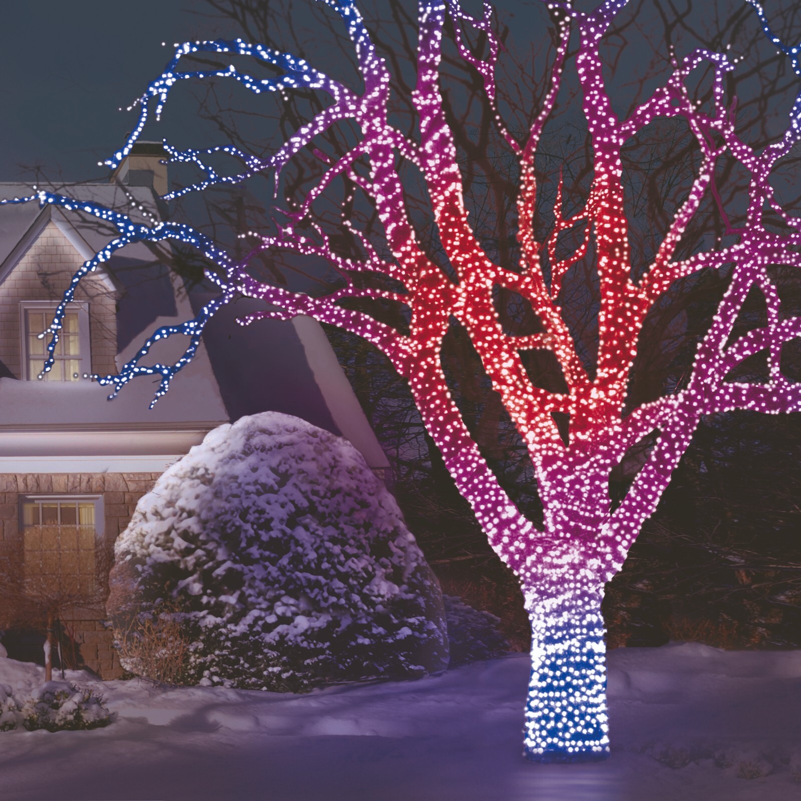 100 to 300 LED Christmas Connectable Super Long String Lights - 5 ...